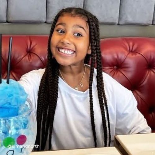 North West Serves Up Hairstyle Inspiration At Vip
